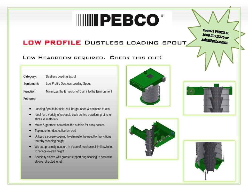Dustless Loading Spouts - PEBCO