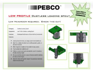 Dustless Loading Spouts - PEBCO