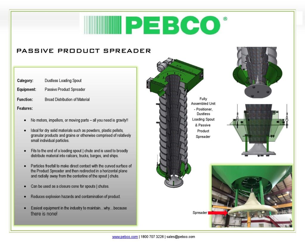 Passive Product Spreader - PEBCO